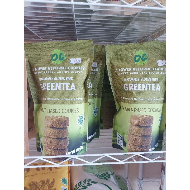 Jual Greentea Cookies plant based cookies Organic Center | kukis teh ...