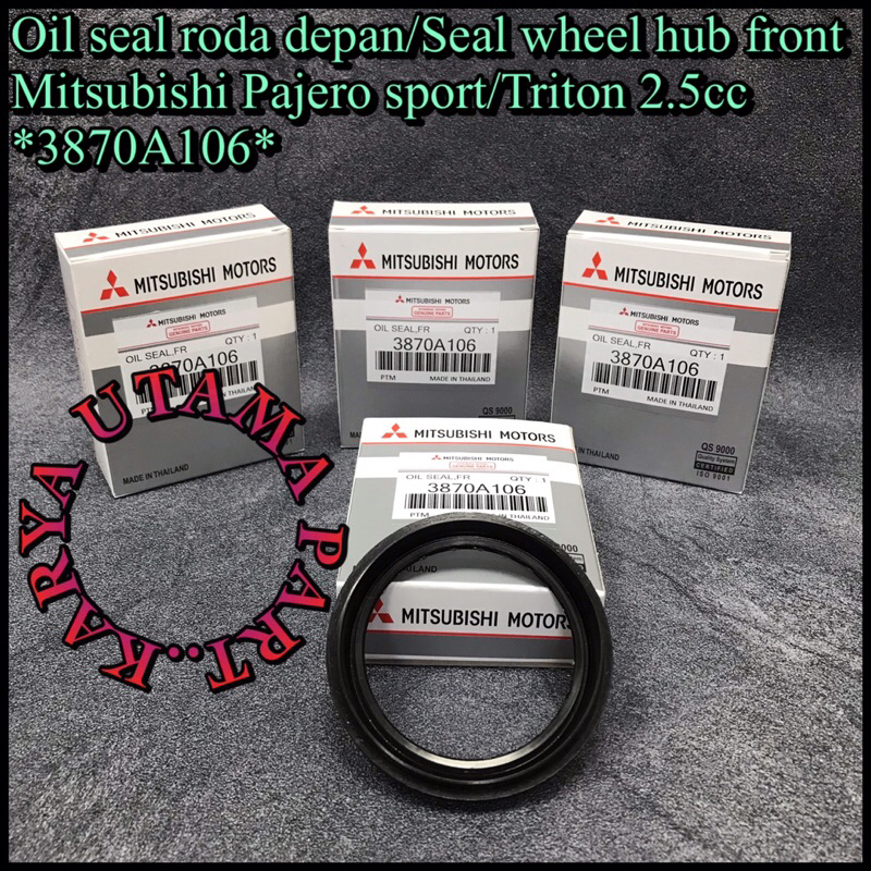 Jual Oil seal Roda Depan/Seal Wheel Hub Front Mitsubishi Pajero Sport ...