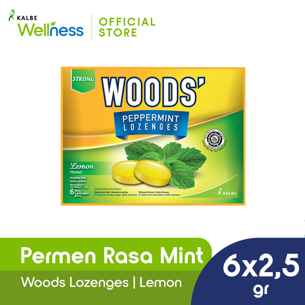 Jual Woods Lozenges Honey Lemon 15gr | Shopee Indonesia