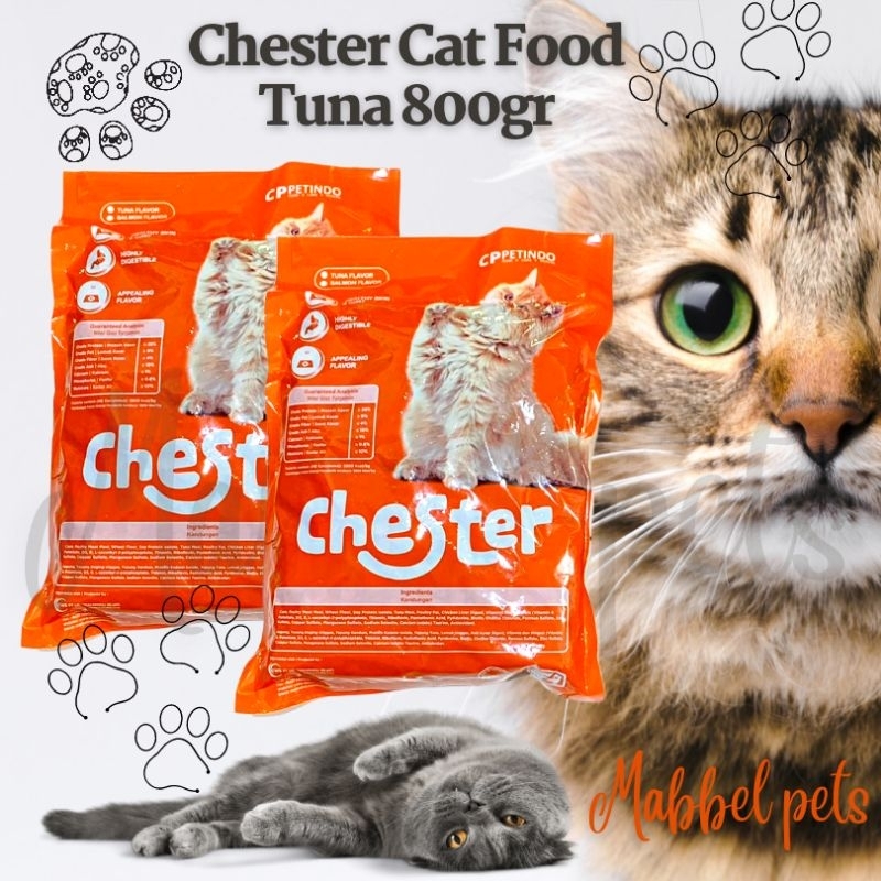 Jual Makanan Kucing Chester Tuna Cat Food All Stage 800g | Shopee Indonesia
