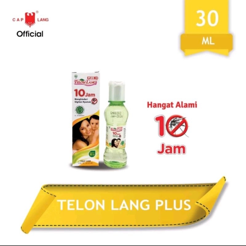 Jual Cap Lang Telon Lang Plus 30ml | Shopee Indonesia