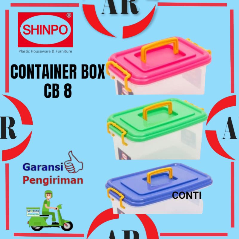 Jual SHINPO BOX HANDY CONTAINER / CB 8 SHINPO | Shopee Indonesia