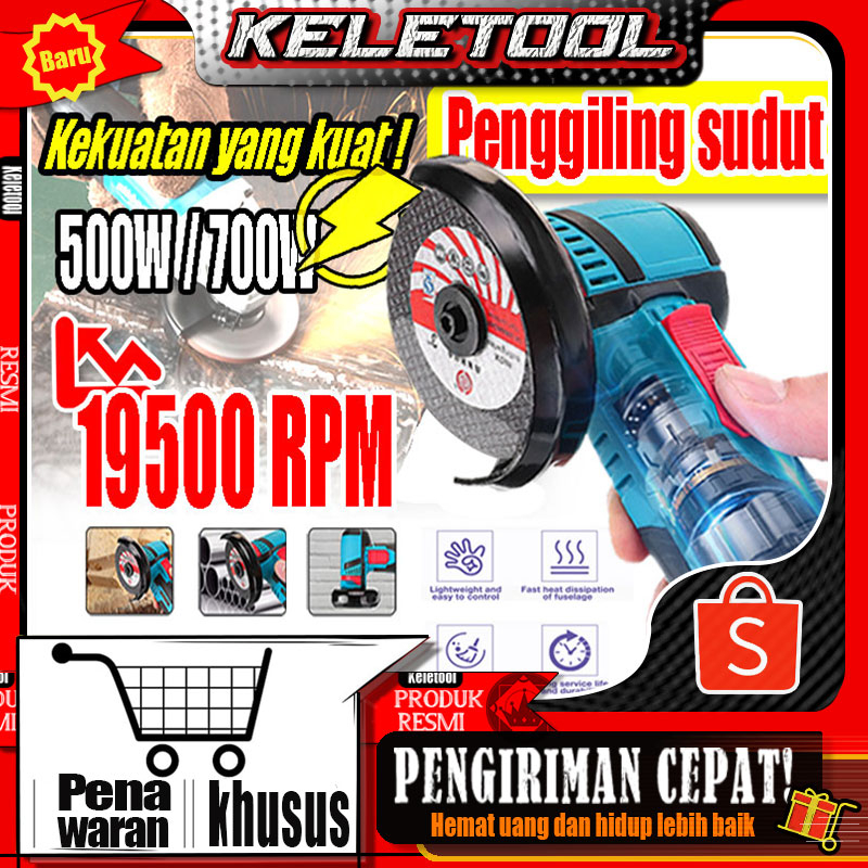 Jual 12V Mesin Gerinda Angle Grinder cas modern Cordless angle grinder ...