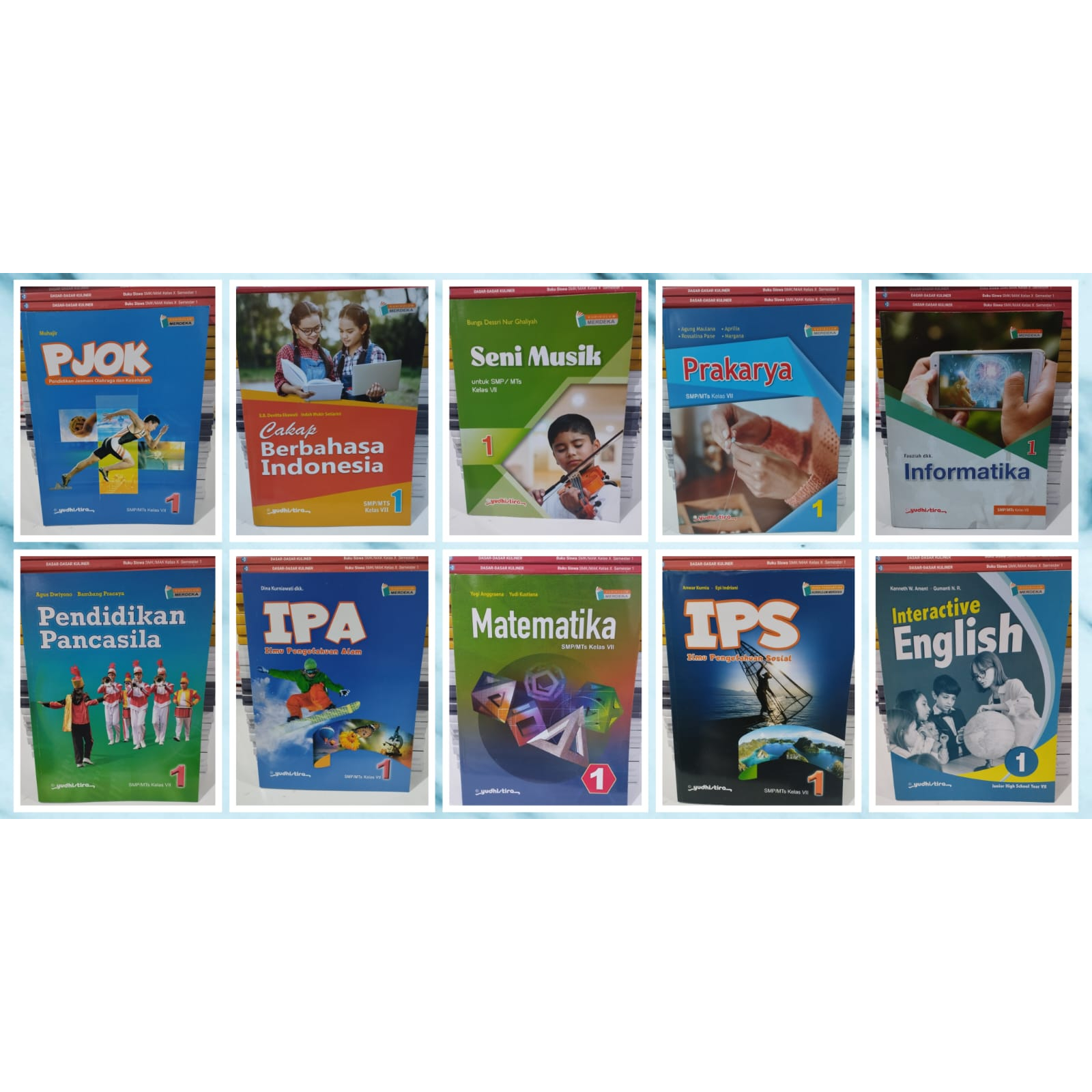 Jual Buku Paket Kelas VII - 7 SMP/MTs Kurikulum Merdeka - Yudhistira | Shopee Indonesia
