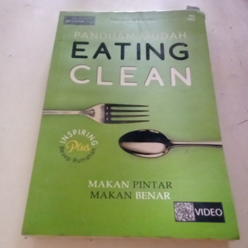 Jual Buku Original,Panduan Mudah Eating Clean,makan pintar,makan benar ...