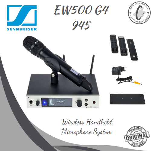 Jual Sennheiser EW500 G4 945 Wireless Handheld Microphone System Originla EW-500 | Shopee Indonesia