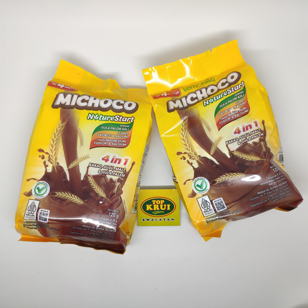 Jual Lemonilo Michoco Minuman Bubuk Kakao 30g (1 Pack - 4 Sachet ...