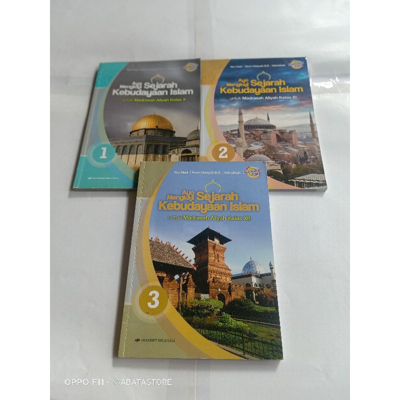 Jual BUKU AYO MENGKAJI SEJARAH KEBUDAYAAN ISLAM MA KLS X XI XII K13 NUR HADI | Shopee Indonesia