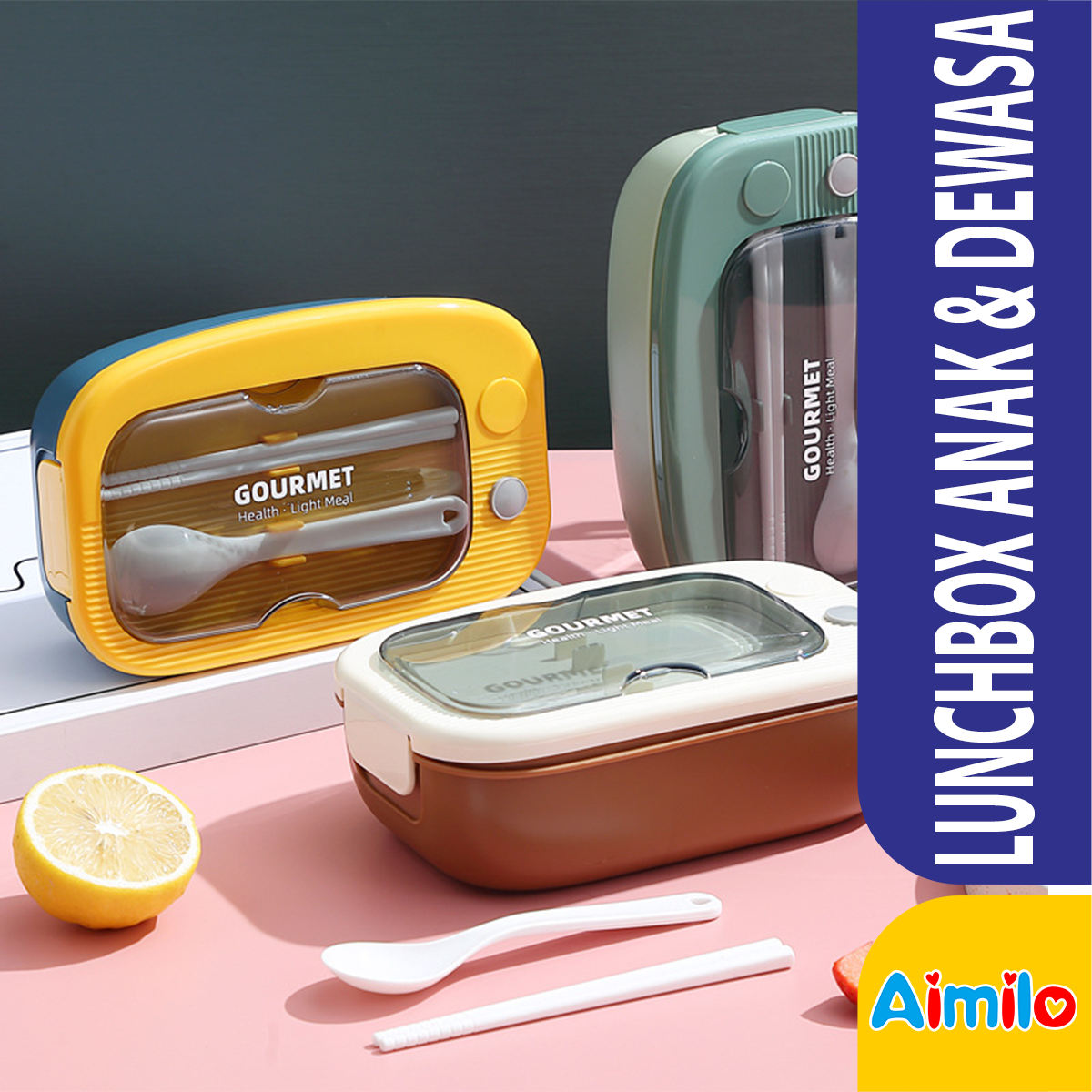 Jual Lunch Box Kotak Bekal Makan Siang | Kotak Bekal Food Grade Set ... Jual Lunch Box Kotak Bekal Makan Siang | Kotak Bekal Food Grade Set ...