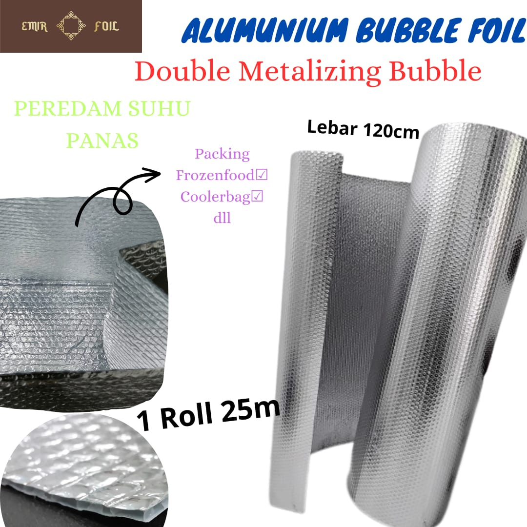 Jual ALUMINIUM BUBBLE FOIL ANTI PANAS / INSULASI ATAP / PEREDAM PANAS ...