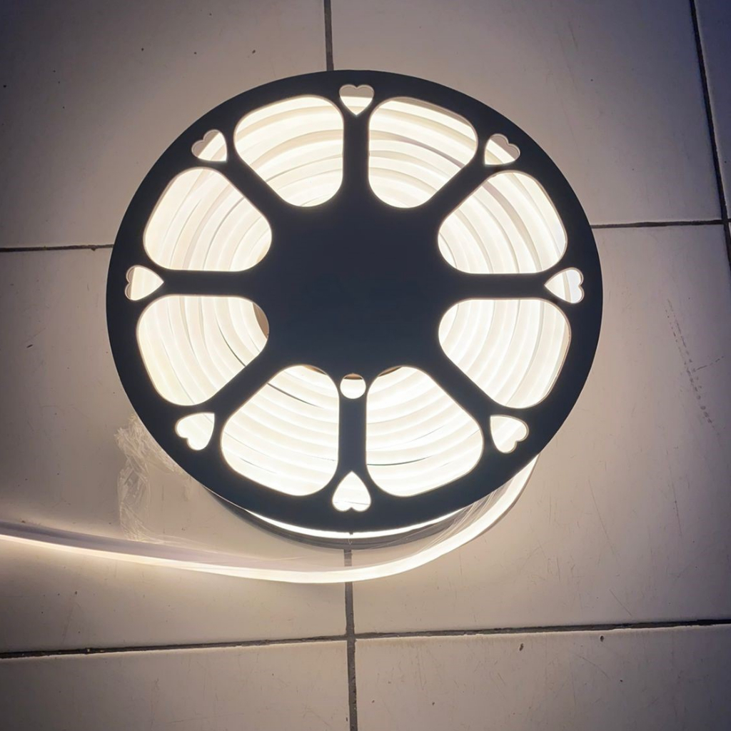 Jual Lampu LED Selang Neon Flex / Selang Susu 10 meter 220V - Putih, 10 ...