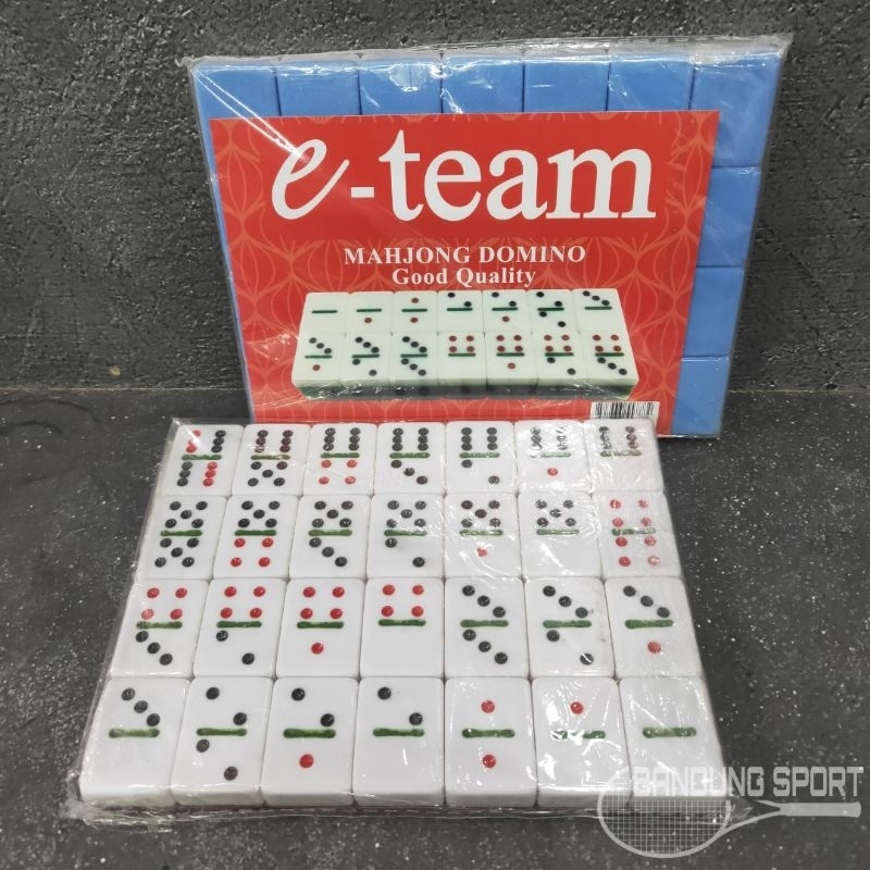 Jual Batu Domino E-Team Mahjong / Batu Gaplek | Shopee Indonesia
