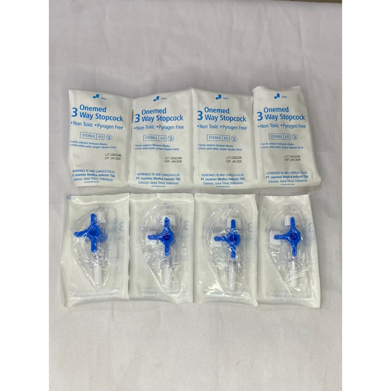 Jual Onemad (3) Three Way Stopcock | Shopee Indonesia