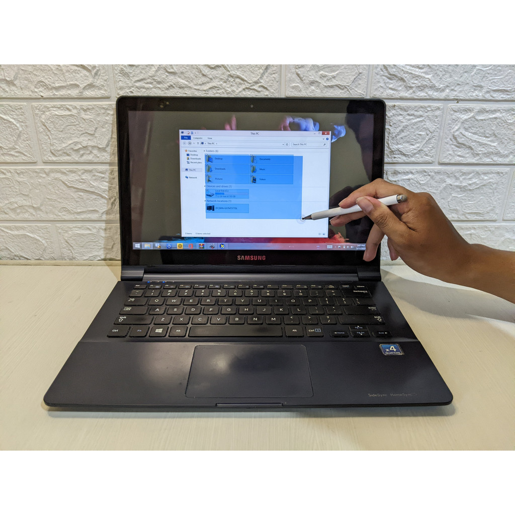 Jual Samsung ATIV 9 Lite Touch RAM 4GB SSD 128GB Laptop Touchscreen Second Ativ Book | Shopee ...