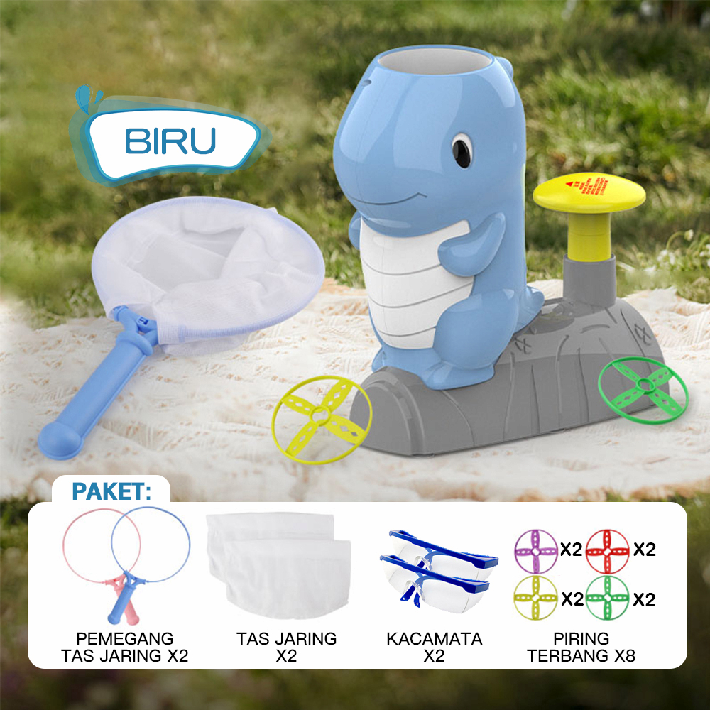 Jual Launcher Toys Mainan Piring Terbang Peluncur Pedal Dinosaurus ...