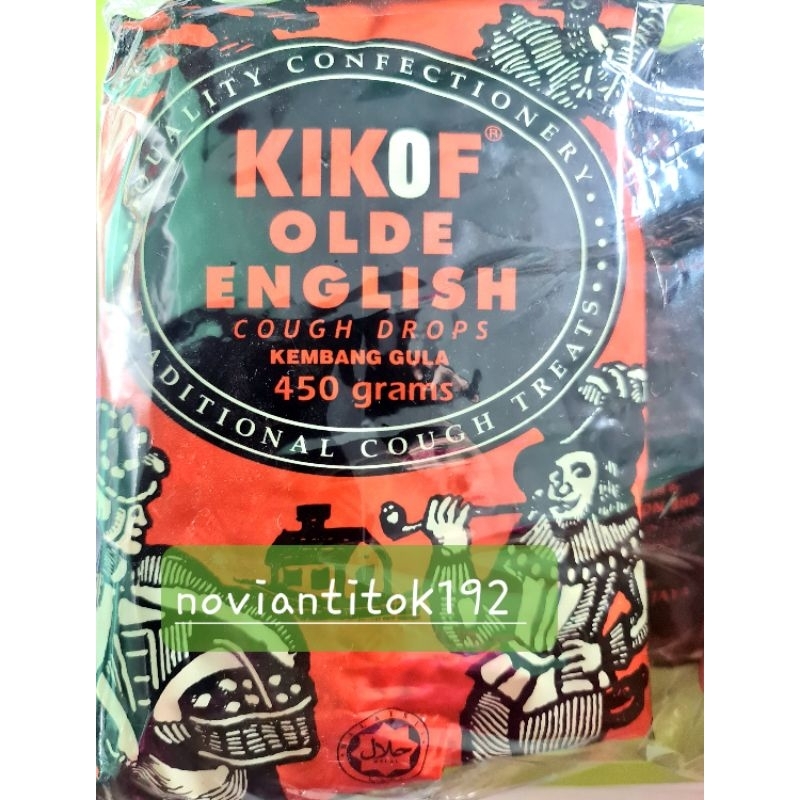 Jual PERMEN "KIKOF" / PERMEN KIKOP / KIKOF OLDE ENGLISH / 1 PAK 4 ...