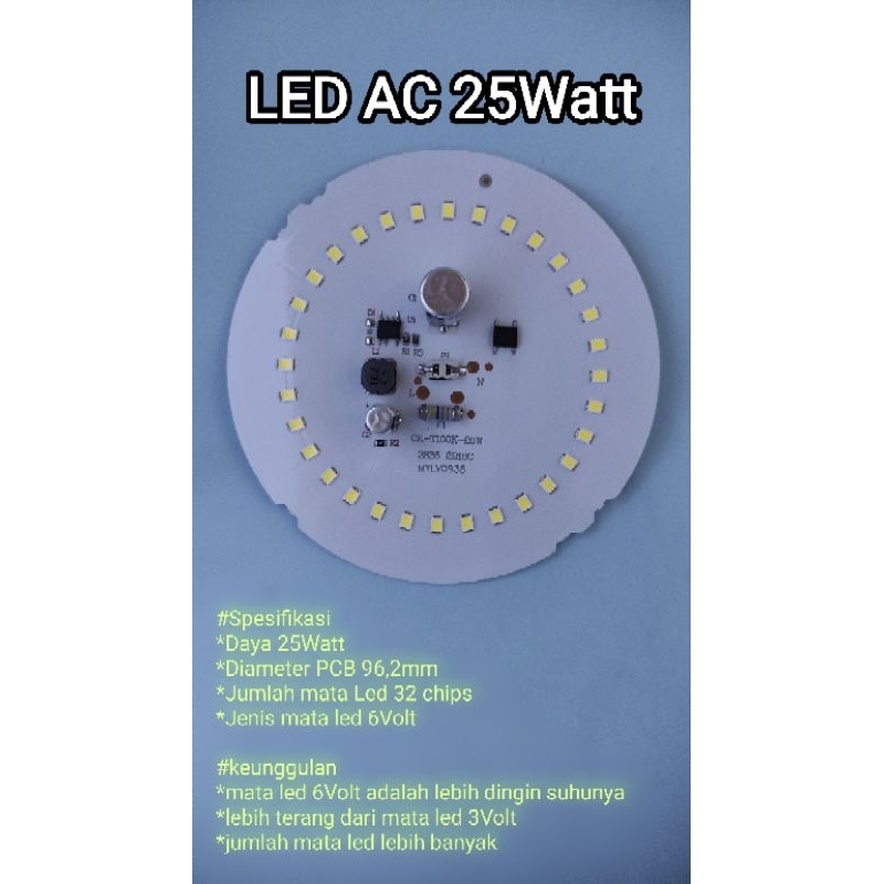 Jual mesin lampu led AC 25watt | Shopee Indonesia
