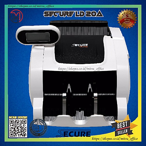 Jual Secure LD 20A/Mesin Hitung Uang/Mesin Laminating/Mesin Penghancur Kertas/Cash Box/Jilid ...