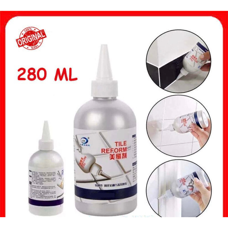 Jual TILE REFORM coating waterproof pengisi celah nat keramik anti air ...