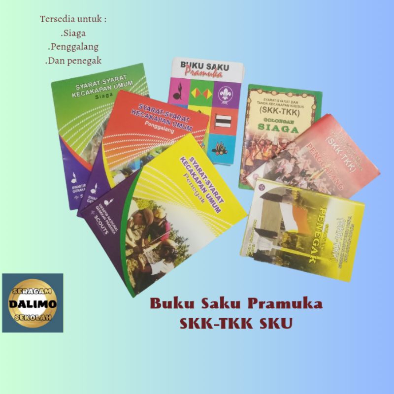 Jual Buku Pramuka SKK- TKK SKU dan Buku Saku Pramuka untuk Siaga ...