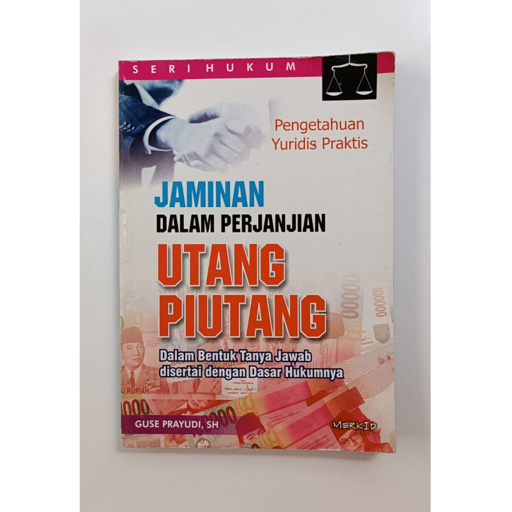 Jual Buku Jaminan Dalam Perjanjian Utang Piutang Karya Guse Prayudi ...