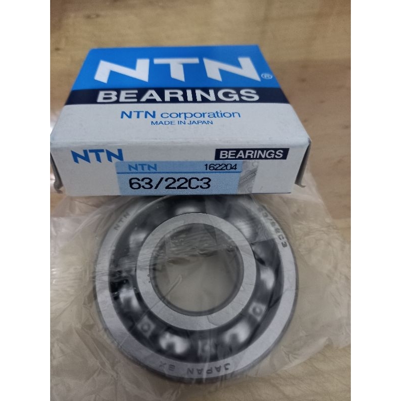 Jual Ball bearing 63/22 C3 NTN Original For kruk as (22×56×16) | Shopee Indonesia