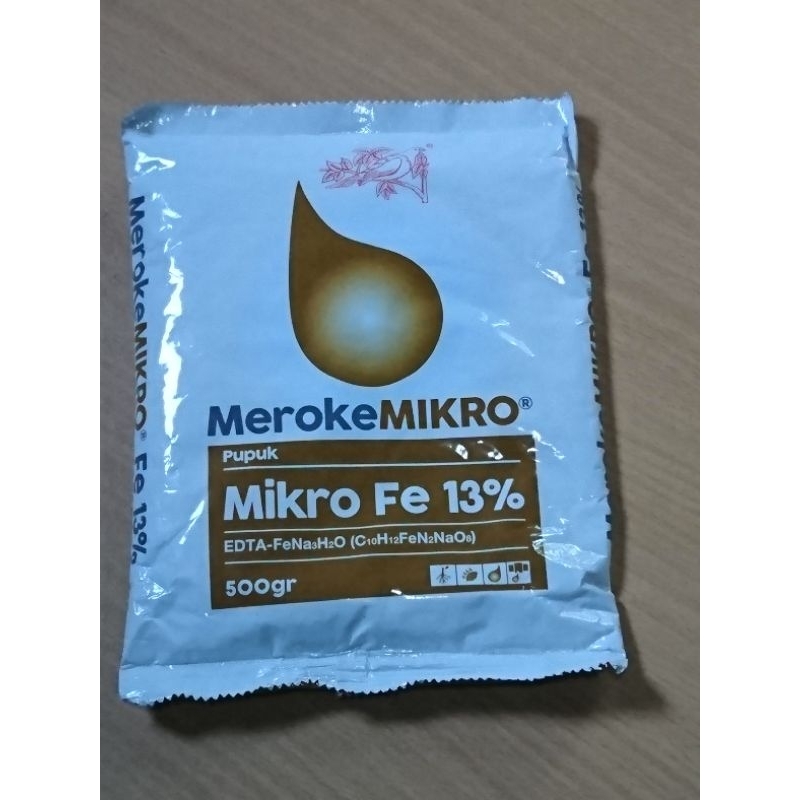 Jual Meroke Mikro Fe-EDTA 13%/Pupuk Mikro Fe-EDTA 50g | Shopee Indonesia