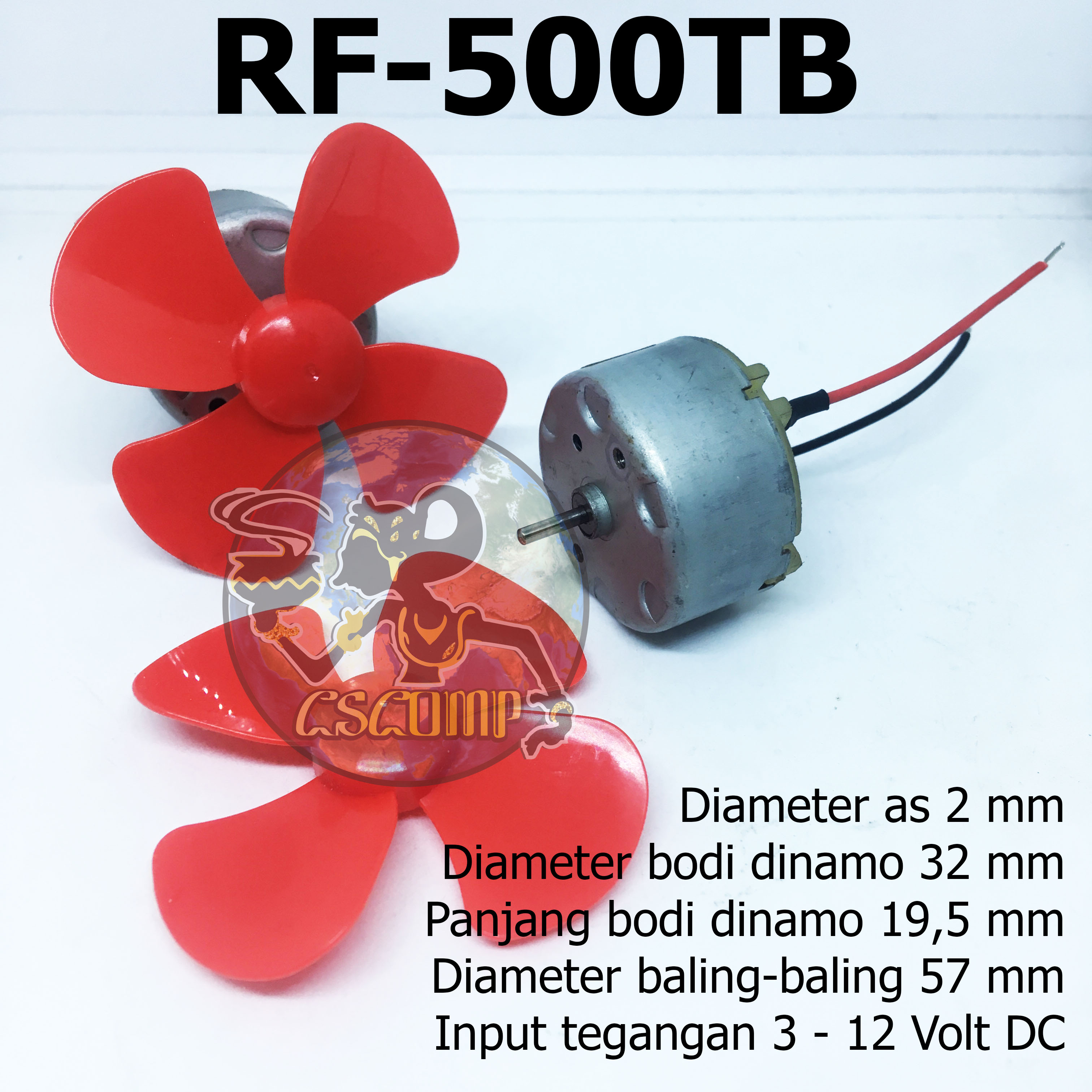 Jual Dinamo Micro Motor dan Mini Generator RF500 RF-500TB | Shopee ...