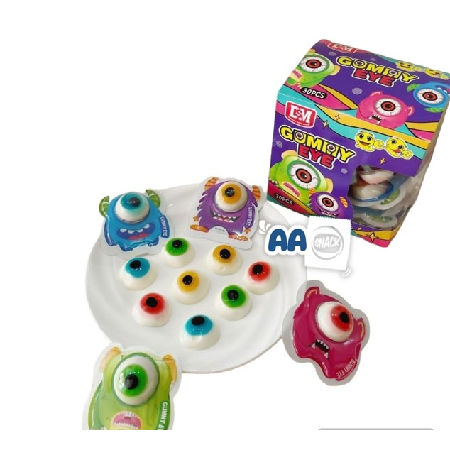 Jual AAA PERMEN LUNAK GUMMY EYE ISI 30 | Shopee Indonesia