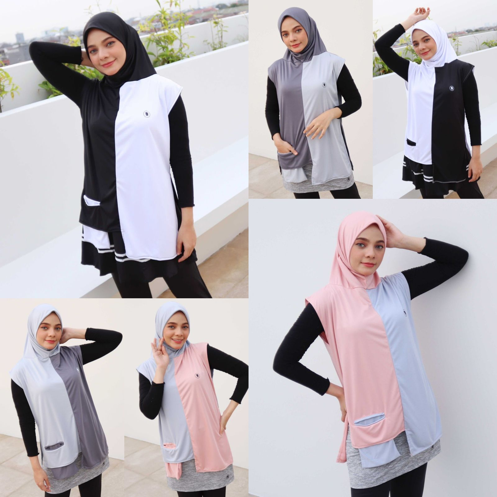 Jual Hitjab - Rompi Vest Olahraga Wanita Sport Climacool Lari Gym ...