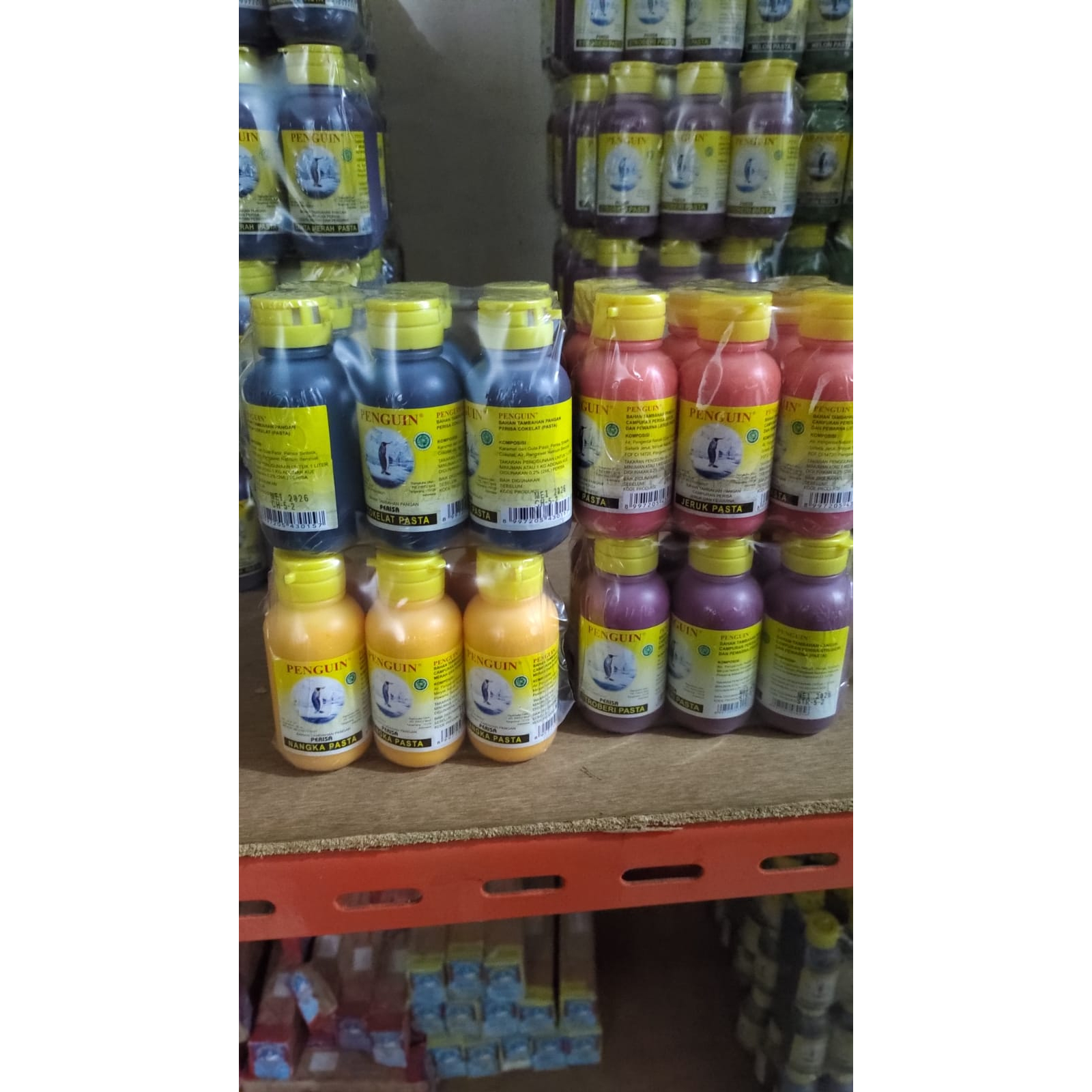 Jual COD- IP99- Perisa Pasta Cap Penguin 55 ml Rasa Cokelat, Jeruk ...