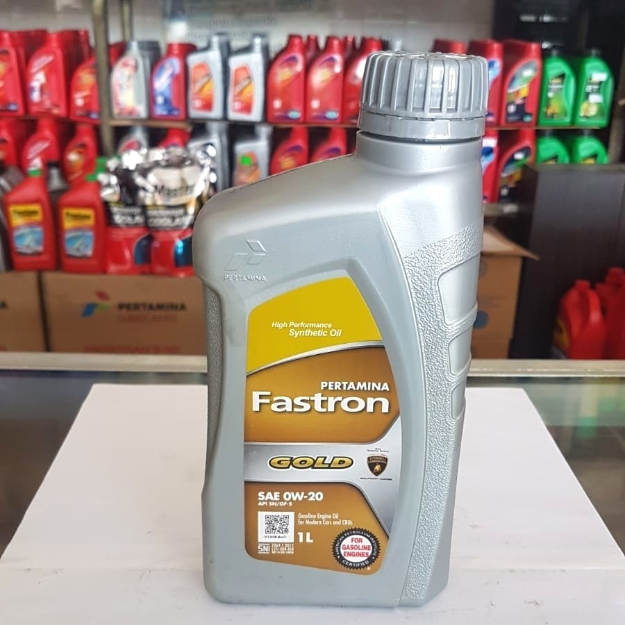 Jual OLI PERTAMINA FASTRON GOLD SAE 0W 20 API SN/GF-5 1 LITER | Shopee ...