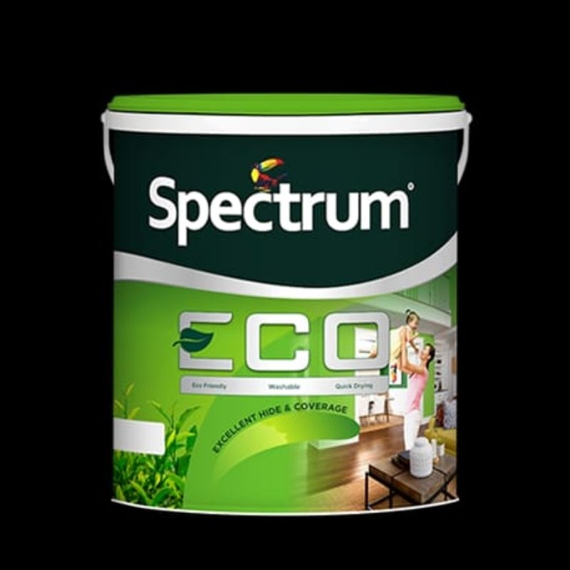 Jual cat SPECTRUM ECO super white 5kg | Shopee Indonesia