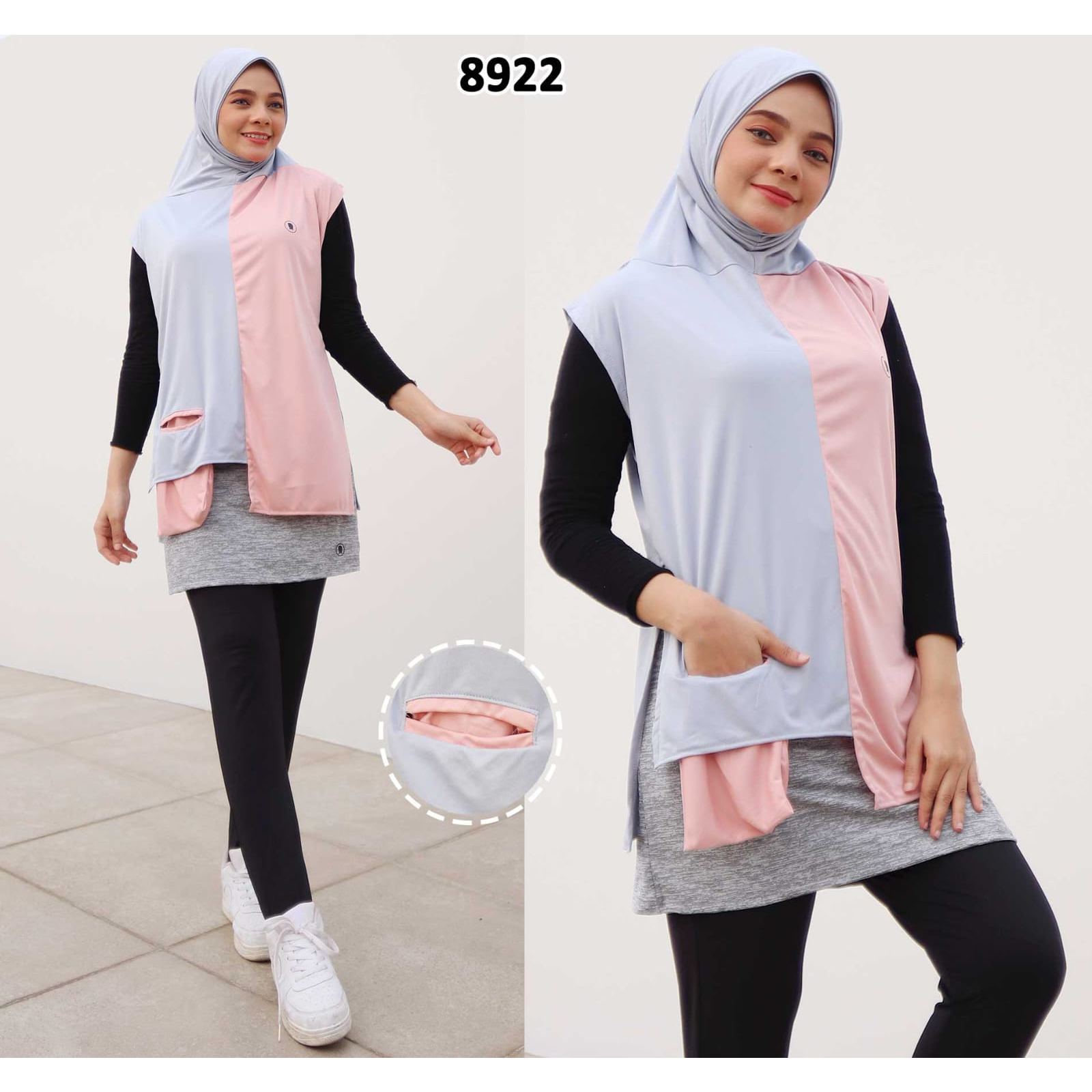 Jual Hitjab - Rompi Vest Olahraga Wanita Sport Climacool Lari Gym ...