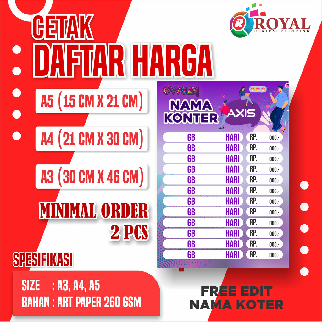Jual poster+laminating ukuran a4 | Shopee Indonesia
