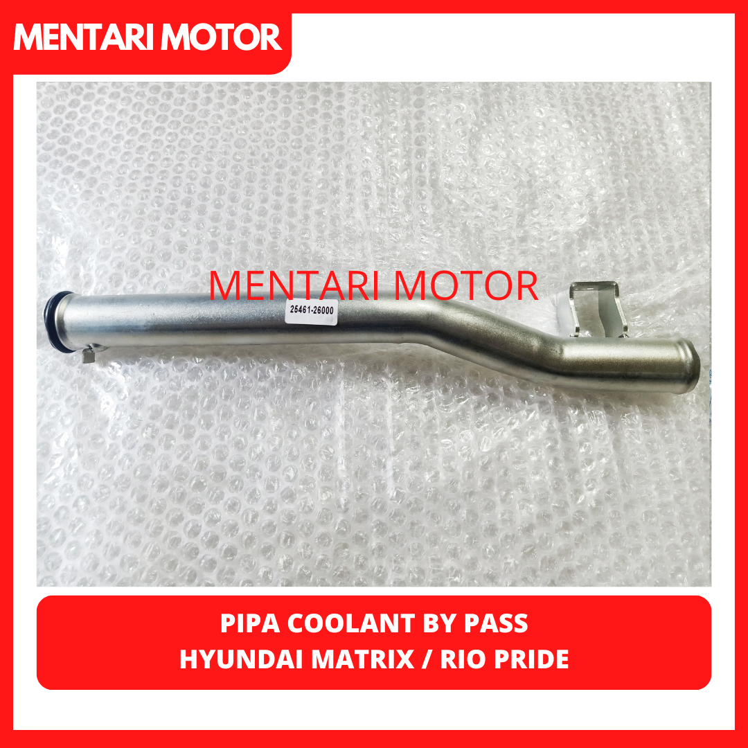 Jual Pipa Assy Coolant Hyundai Matrix Kia Rio Pride By Pass Bypass ...