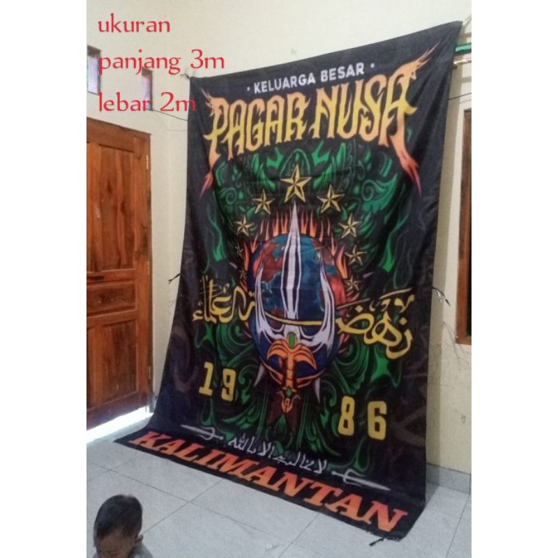 Jual PROMO Bendera Printing Pagar Nusa GASMI | Shopee Indonesia