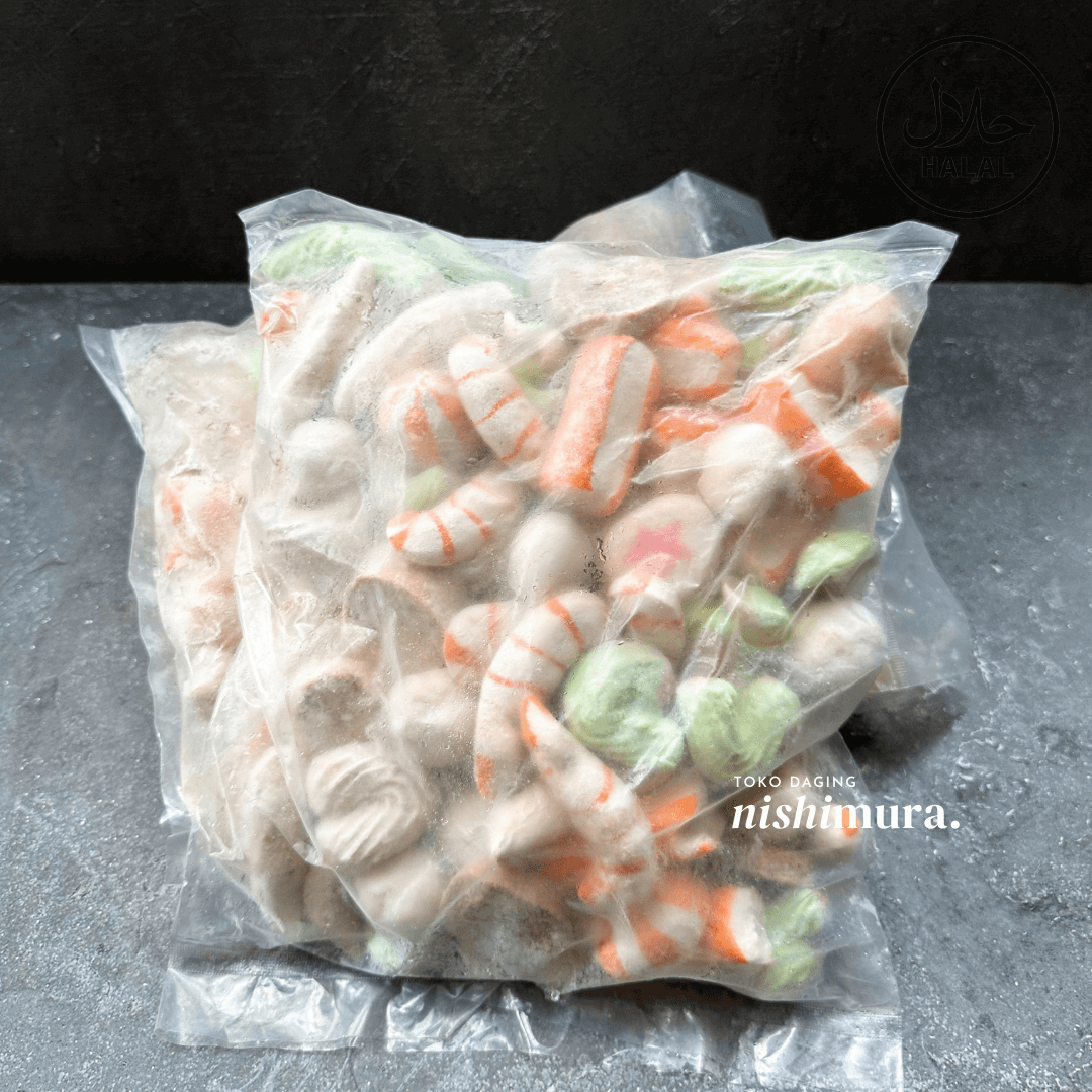Jual Baso Ikan Mix Seafood - Bakso 1kg - Fish Meatballs - Nishimurashop ...
