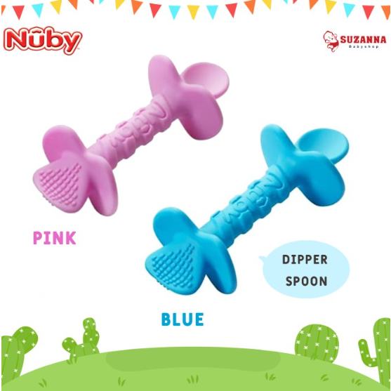 Jual Nuby Dipper Spoon / Sendok Makan | Shopee Indonesia