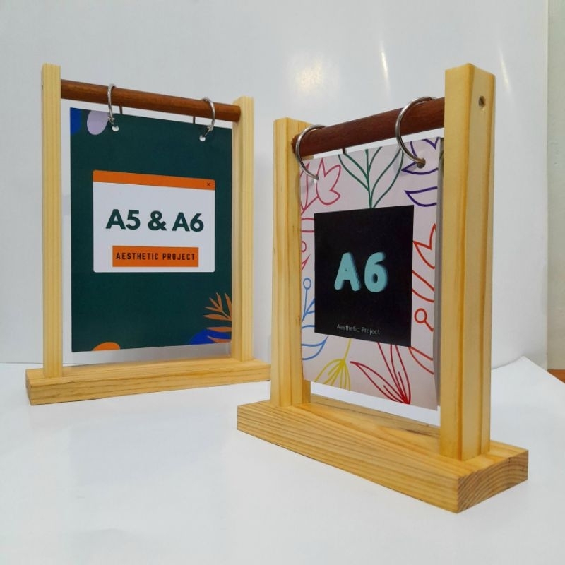 Jual stand menu meja kayu cafe restoran | Shopee Indonesia