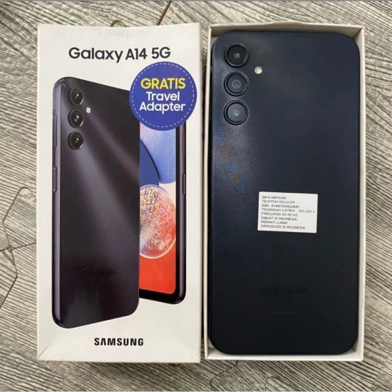 Jual samsung galaxy a14 5g ram 6/128 fullset | Shopee Indonesia