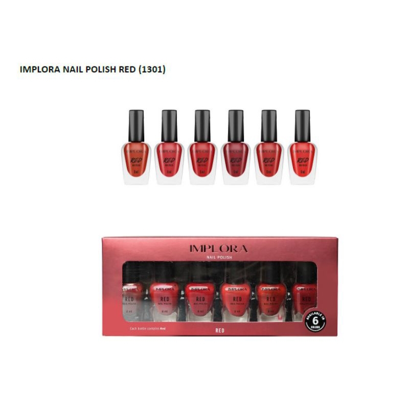 Jual KUTEK IMPLORA SERI MERAH(ISI 6PCS) | Shopee Indonesia