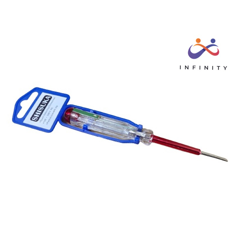 Jual Obeng Tespen / Obeng Test Pen JUNIOR Screwdriver Tespen AC 100-500 ...
