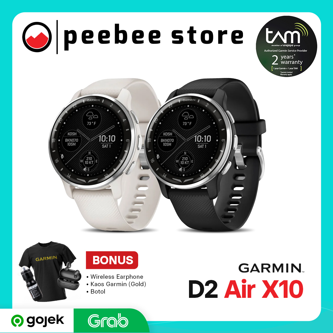 Jual GARMIN D2 Air X10 GPS for Aviator Original - Garansi Resmi TAM 2 ...