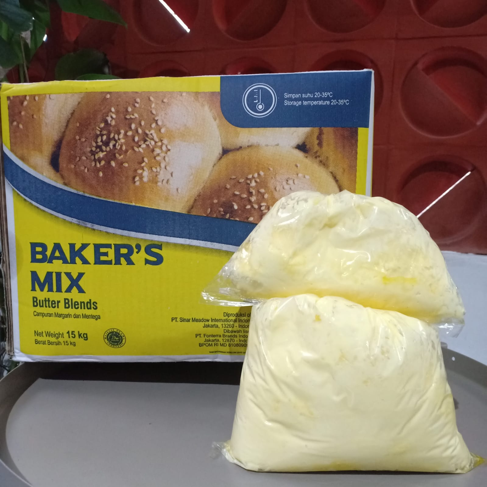 Jual Bakers Mix Anchor Blend Butter & Margarine - Repack 1 kg | Shopee ...