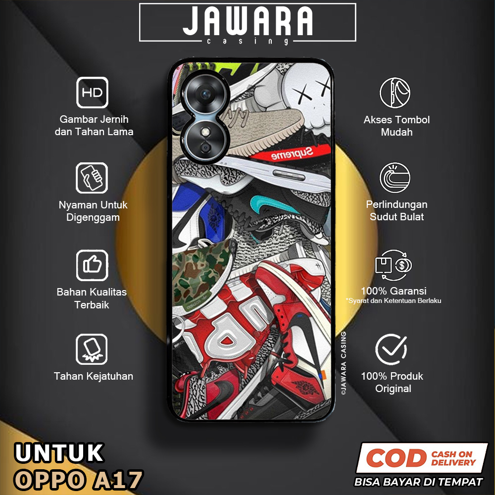 Jual Case Oppo A17 Casing Oppo A17 Jawara Casing [SHS1] Case Glossy ...