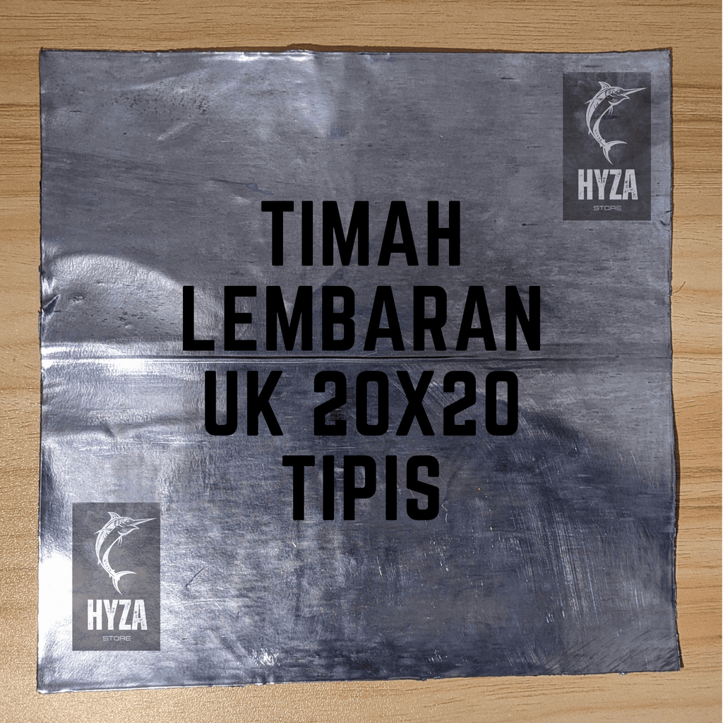 Jual TIMAH DAUN LEMBARAN 20CM X 20CM MURAH (TIMAH PANCING) | Shopee ...
