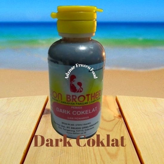 Jual Pasta Makanan Lion Brother Dark Coklat 55ml | Shopee Indonesia