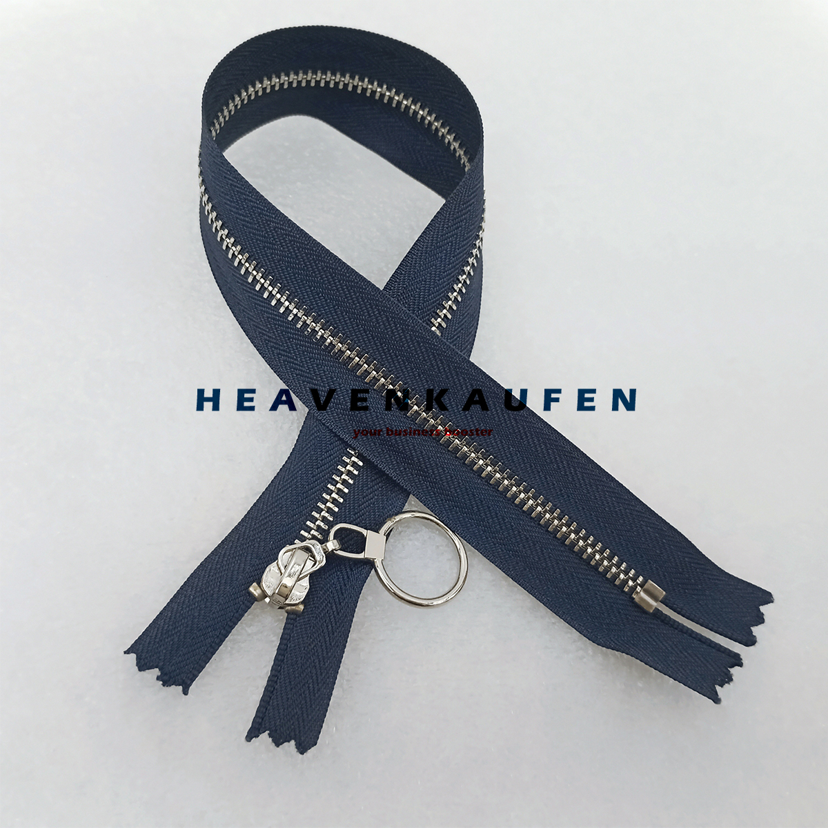 Jual Resleting Zipper Ritsleting 30 cm Atau 12 inch Silver Type Gigi ...