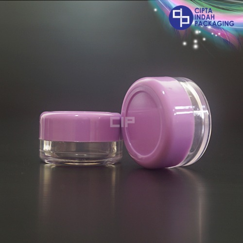 Jual POT CREAM 5 GRAM UNGU NATURAL (ISI 25PCS) | Shopee Indonesia